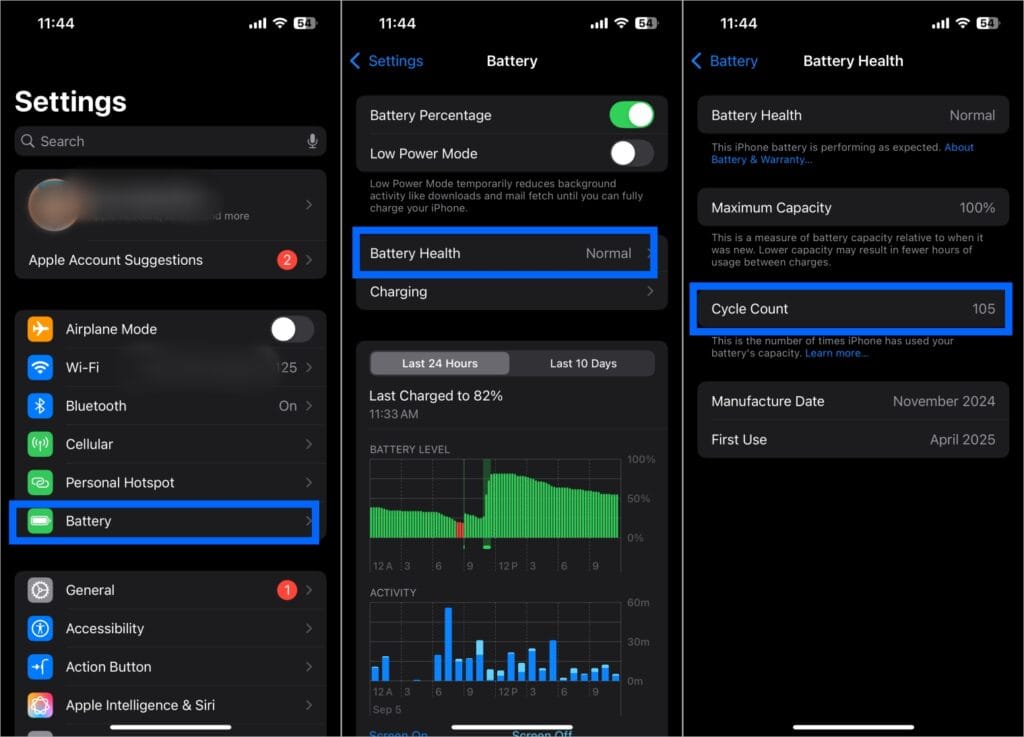 How to Check Battery Cycle Count on iPhone (All Models) - Tech Nerdiness